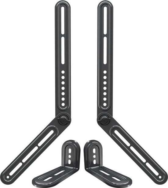 Universele soundbar TV-beugel voor montage boven- onder TV tot 68kg met ...