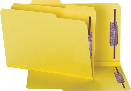 Fastener File Map - 2 Bevestigingen - 1/3-cut Tab - 2 "Uitbreiding ...