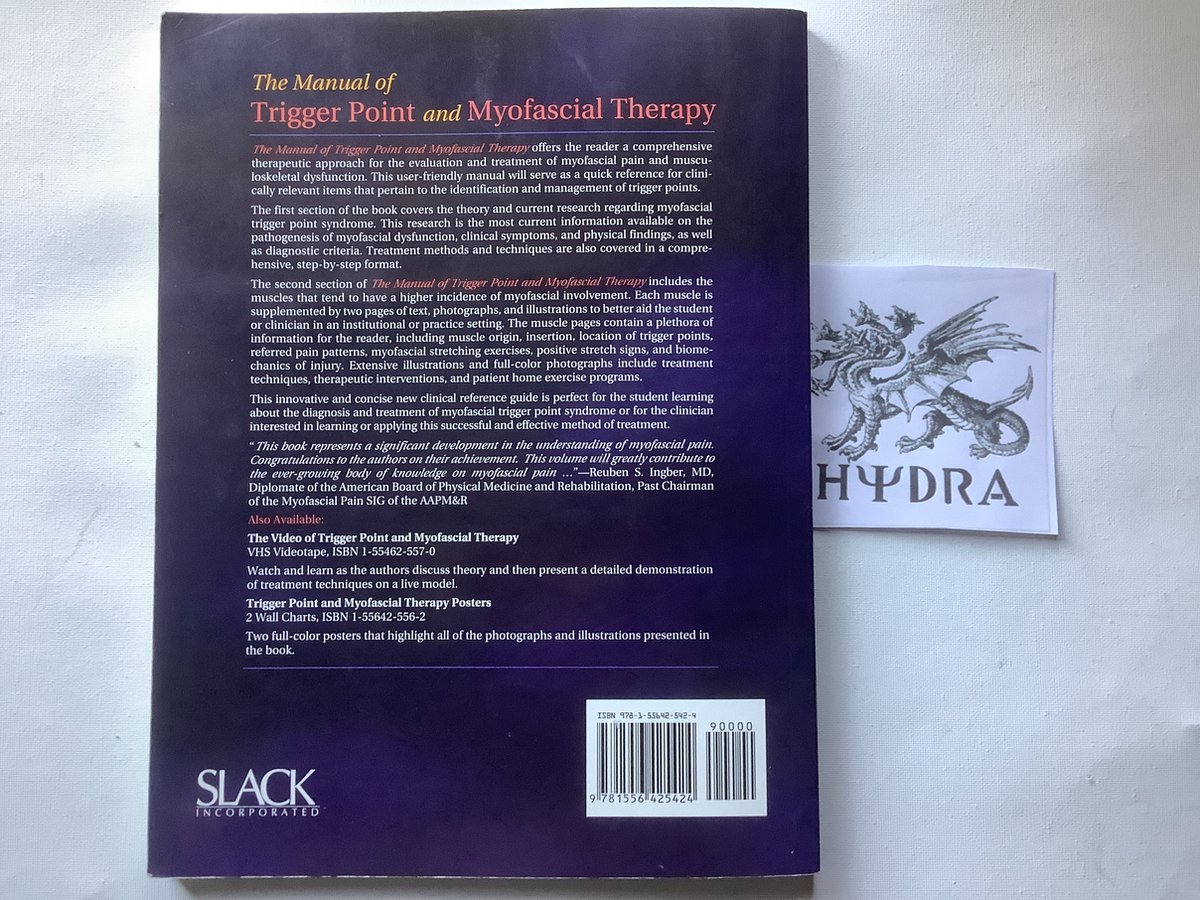 The Manual of Trigger Point and Myofascial Therapy | 9781556425424 ...