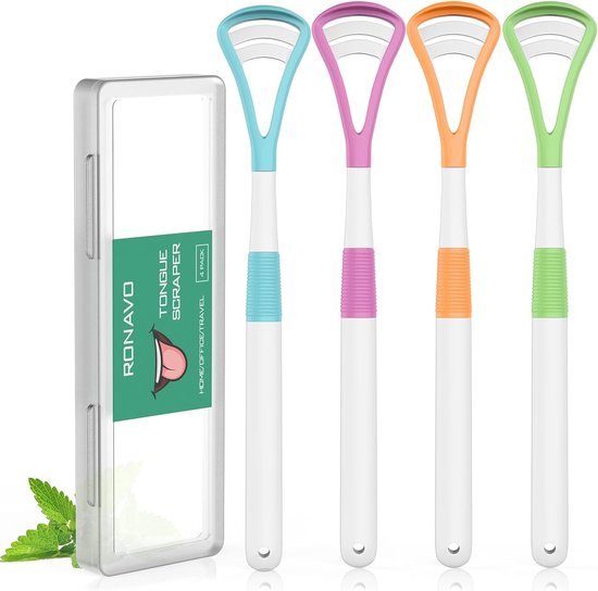 tongreiniger 2-in-1 tongreiniger voor volwassenen en kinderen ...