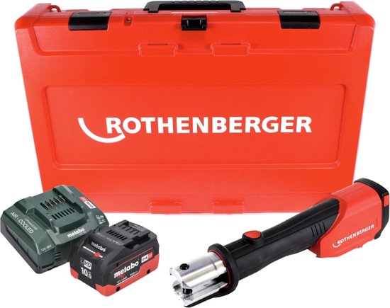 Rothenberger ROMAX 4000 CAS accu-persmachine 18 V 34 kN + 1x accu 10 Ah ...