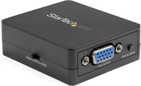 Startech.Com Composite To Vga Video Converter - 1920X1200 - S-Video To ...