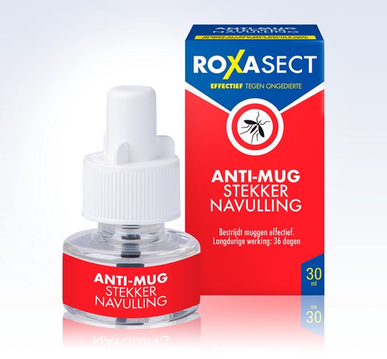 Roxasect Anti-Mug Muggenstekker Bundel - Anti-Mug Muggenstekker + 2 ...