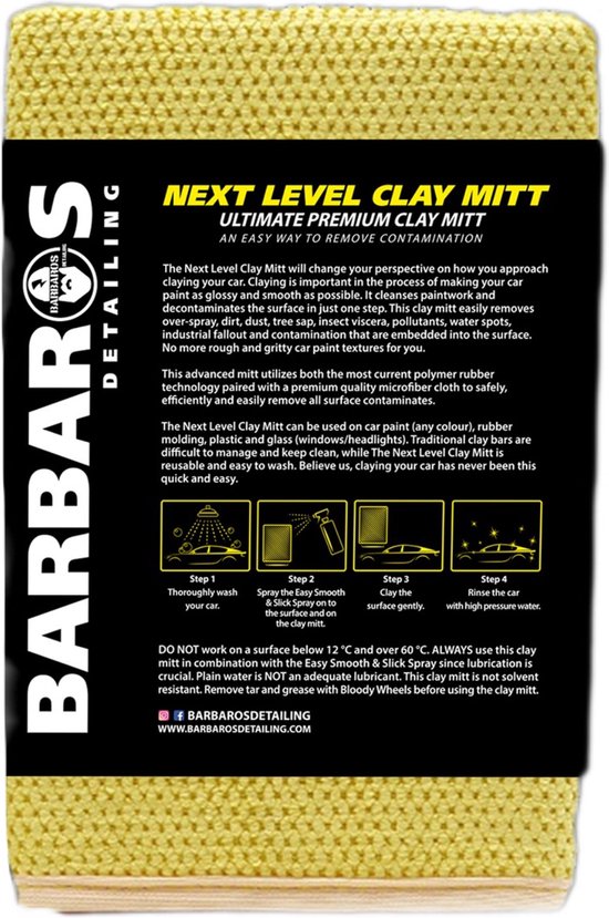 Next Level Clay Mitt | bol
