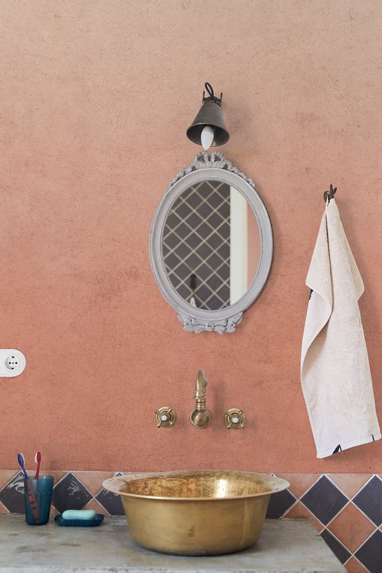 WallHaus - Rustgevend Behang Gradient - Terracotta - Vliesbehang ...