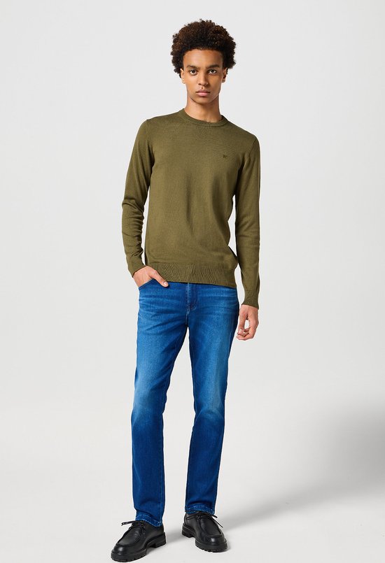 WRANGLER TEXAS SLIM BLUE JAM AUTHENTIC SLIM JEANS-HEREN | bol