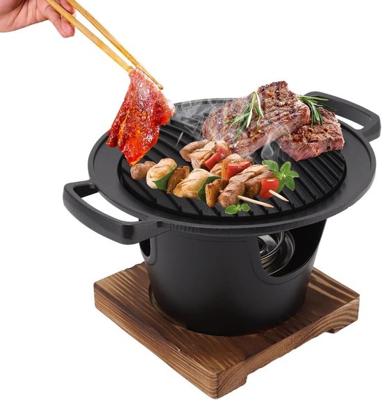 Enkele Portie Mini Hibachi Grill - Japanse Koreaanse Stijl - Yakiniku ...