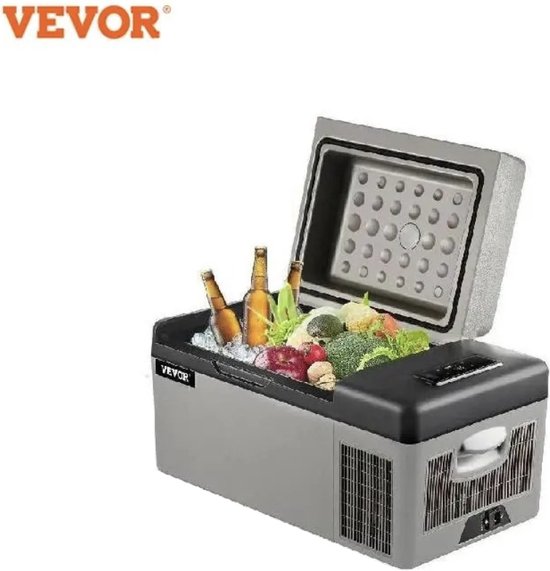 Vevor - 22l Auto Koelkast - Mini Koelkast - Vriezer - Draagbare ...