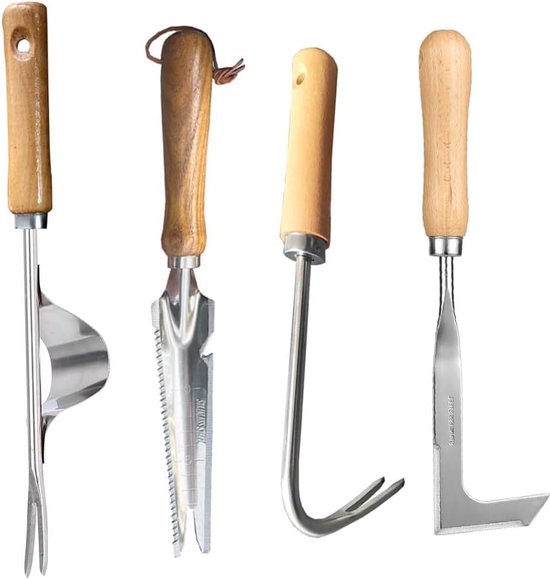 Onkruidsteker, 4 stuks onkruidsteker, voegenkrabber, wieden ...