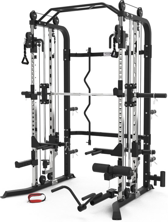 Toorx Professional ASX-2000 - 3-in-1 Smith Machine - Power Rack - Krachtstation - Pulley | bol