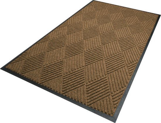 Waterhog Diamond droogloopmat / schoonloopmat 90x150 cm - Rubber border ...