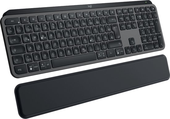 Logitech MX Keys S toetsenbord Kantoor RF-draadloos + Bluetooth QWERTZ Duits Grafiet | bol
