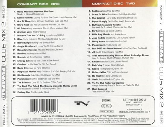 Ultimate Club Mix Vol.2, Various Artists,, various artists | Muziek | bol