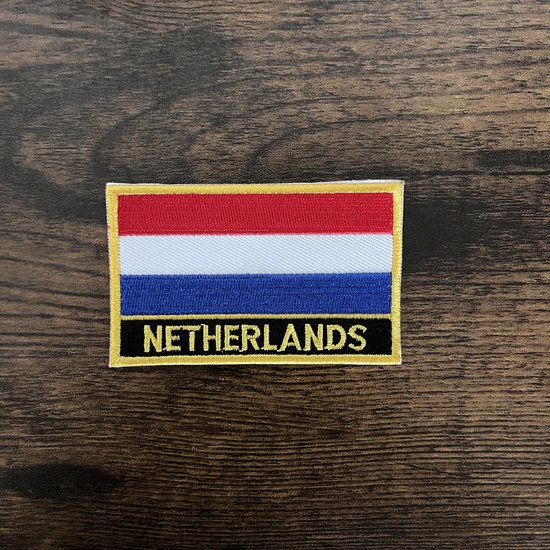 Netherlands | Nederland | Holland Vlag Patch Strijkembleem 8 x 5 cm ...