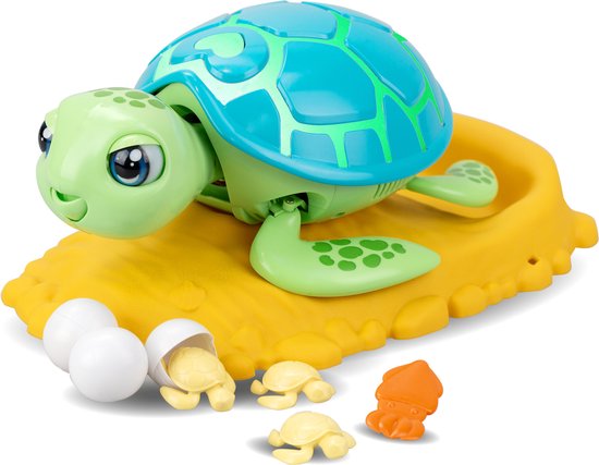 Rescue Turtle - Interactieve Schildpad die Eieren Legt - Groen | bol