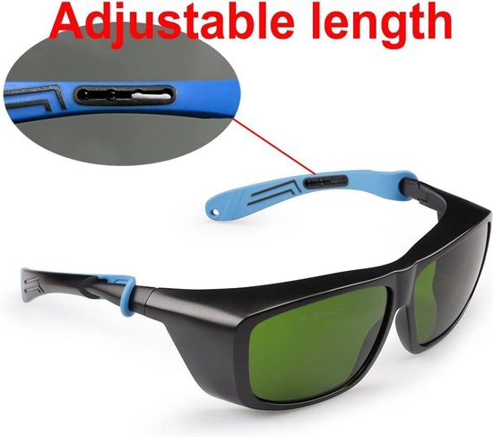 Laser Veiligheidsbril IPL 200-2000nm voor Laser Ontharing Behandeling ...