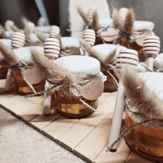 Luna Sky Candles | Honing bedankjes | Honing potje | Bedankjes | 10 ...