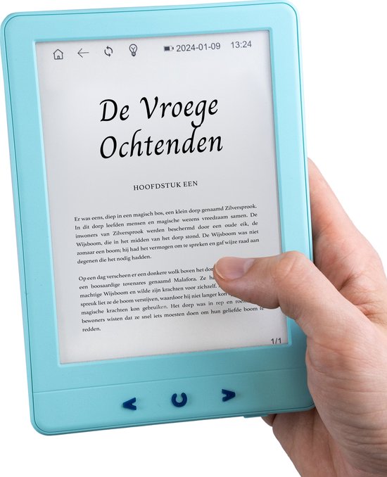 Silvergear eReader 6 inch - E-Reader met Backlight - Ebook Reader - 17H ...