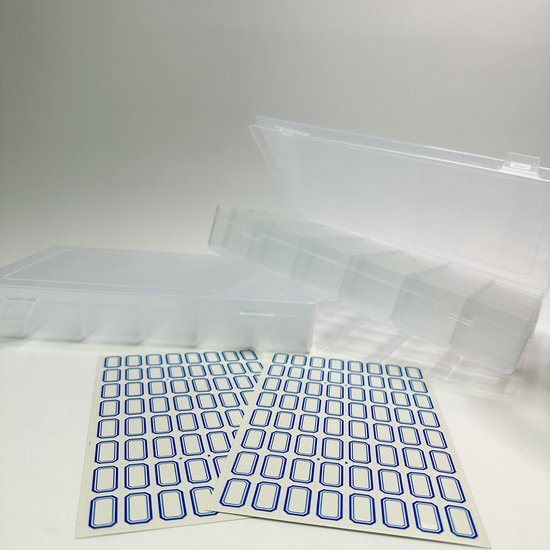 Sorteerbox met 36 vakken voor kleine onderdelen - perfect georganiseerd ...