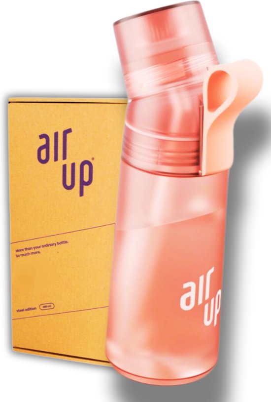 Air Up Drinkfles Starterskit 600 ml Gen 2 Red Poppy Fles inclusief 3 ...