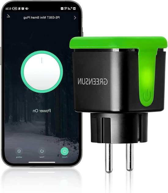 Outdoor Smart Stopcontact WLAN-stopcontact met Timer voor Tuin ...