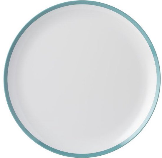Mepal Flow plat bord Nordic Green - 26 cm - Melamine - Stapelbaar | bol