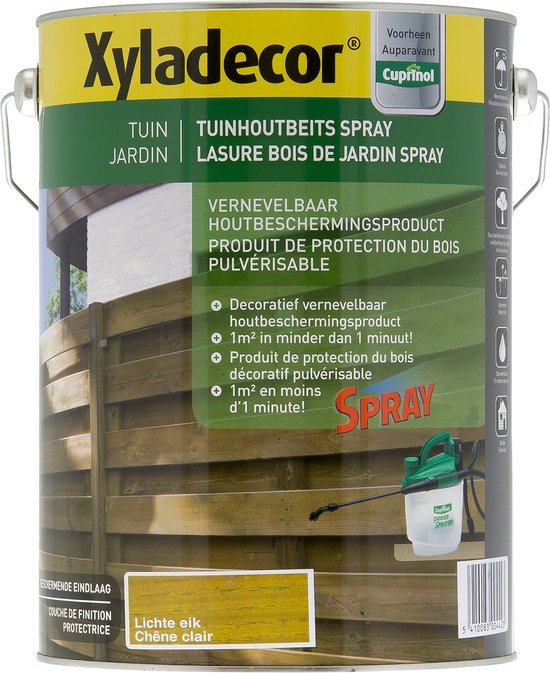 Xyladecor - Tuinhoutbeits Spray - Grey Wash - 5 L | bol