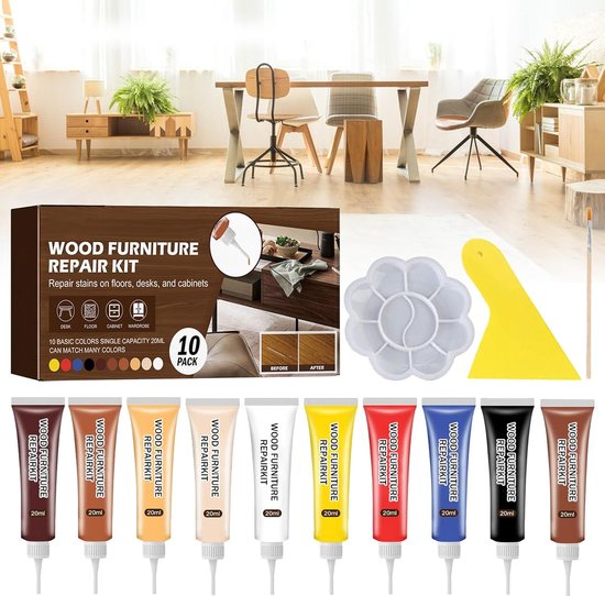 Laminaat Reparatieset - Laminaat Repareren - Meubel Reparatie - Meubel ...