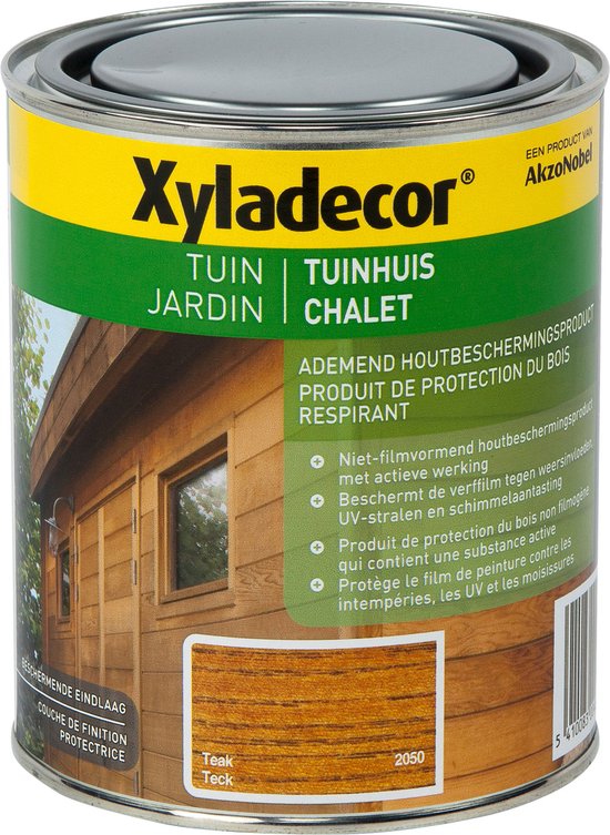 Xyladecor Tuinhuis - Teak - 0,75 L | bol