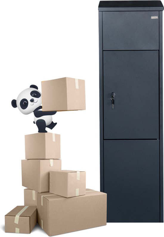 PakketPanda® - Tower - Pakketbrievenbus - Brievenbus - Pakketbox ...