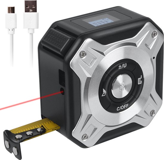 ZEERKEER - Rolmaat - Afstandsmeter - 40 meter - Multifunctionele ...