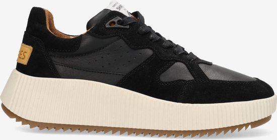 Shabbies Amsterdam Sneaker Chavi Nio Zwart - Maat 42 | bol