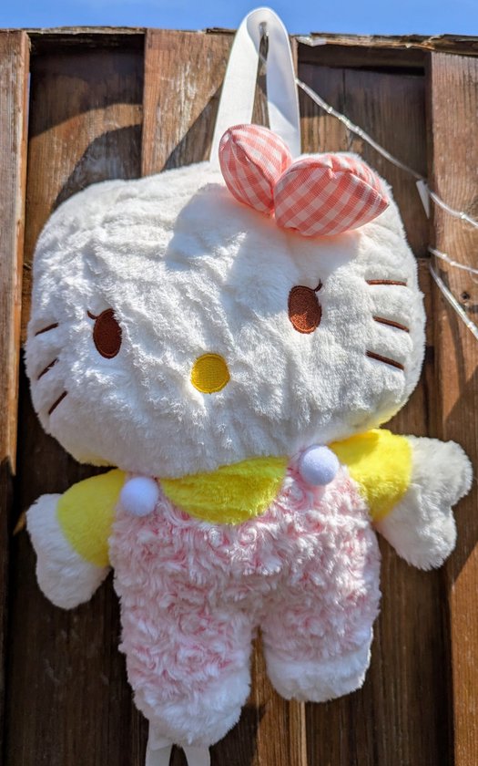 Rugtas - Rugzakken- Rugtas– HELLO KITTY – Pluche - Groot 40X30X20 ...