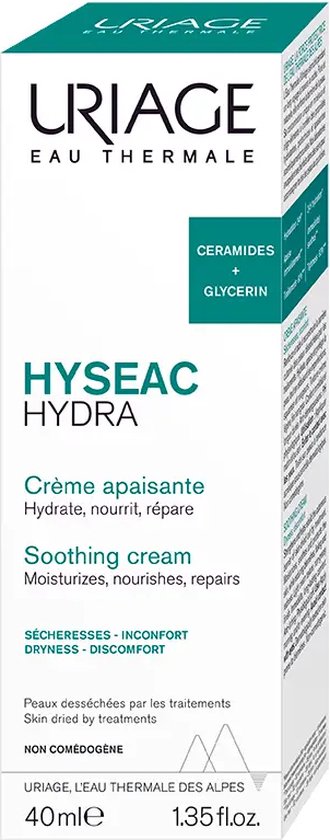 Uriage Hyséac Hydra Soothing Cream 40ML | bol