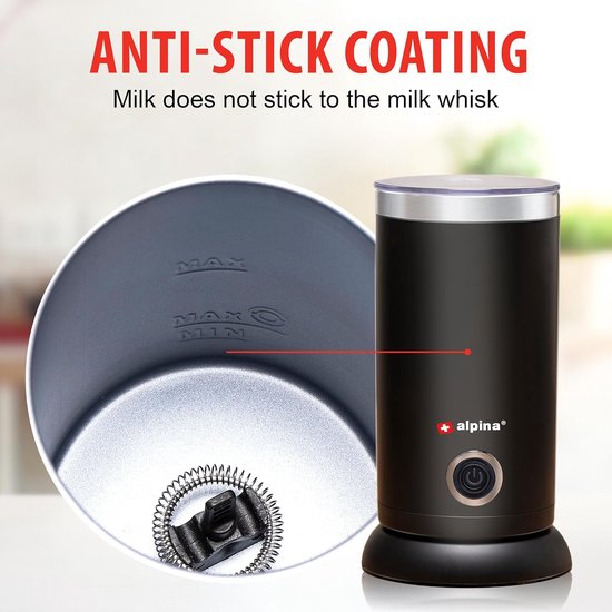 melkopschuimer Melkopschuimer - 230V/450W - 3-in-1 Melkschuimer - 300 ...