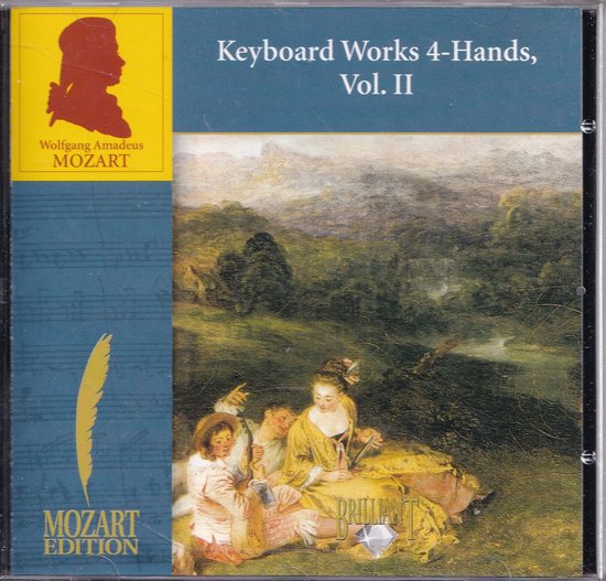 Keyboard works 4-hands Vol. II - Wolfgang Amadeus Mozart - Ursula Dütschler, Bart van... | bol