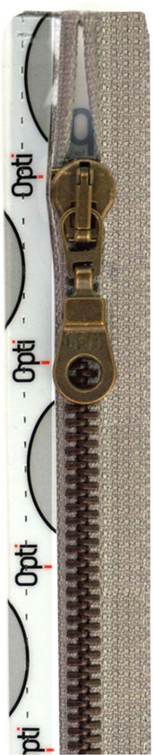 Opti 8881 M60 bronskleurige metaalrits 6mm deelbaar 80 cm grijs | bol
