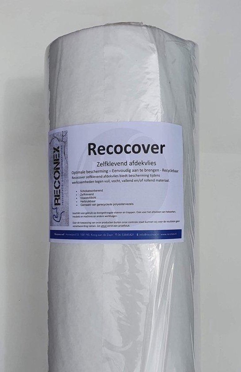 Recofix zelfklevend afdekvlies 1 x 50 M, beter bruikbaar dan stucloper ...