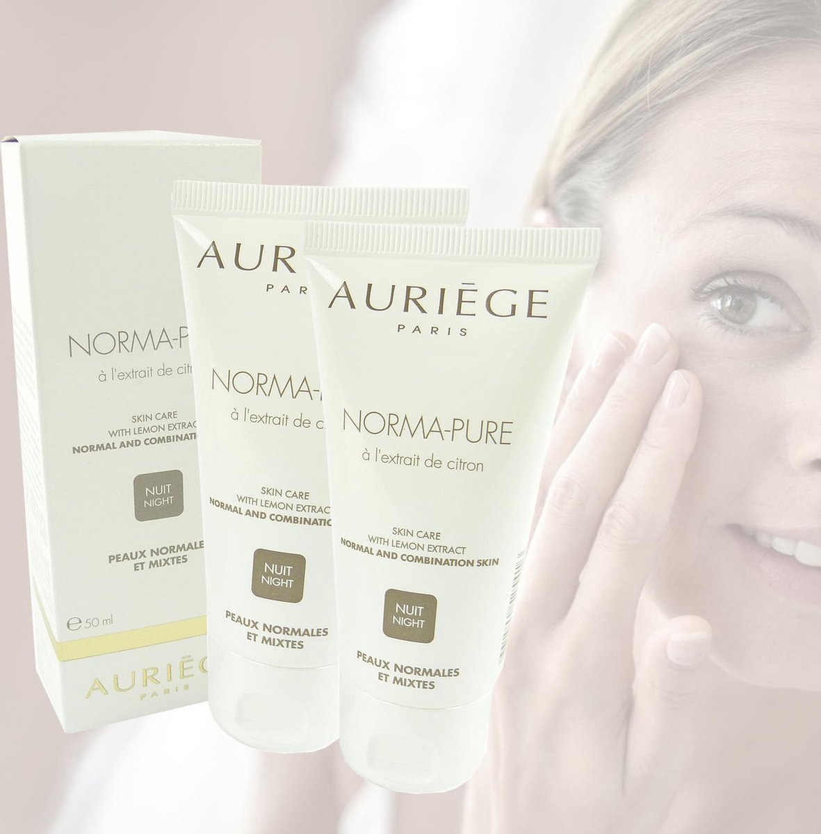 Auriege Paris Norma Pure - Crème de nuit peau normale - MULTIPACK ...