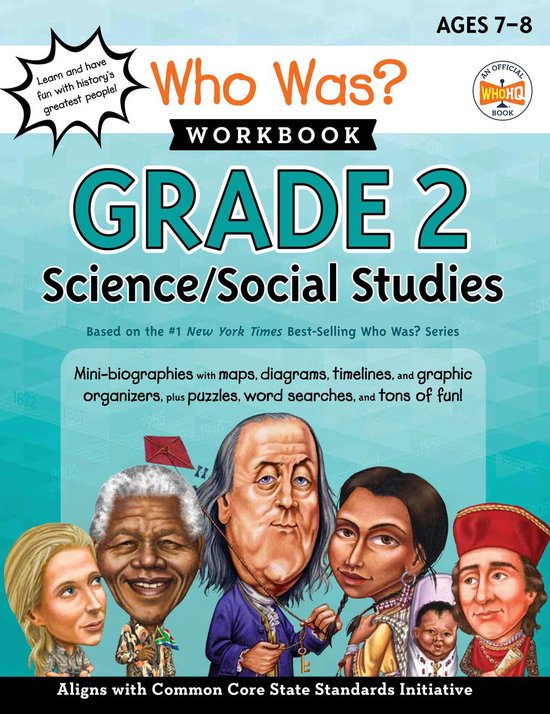 Who Was? Workbooks- Who Was? Workbook: Grade 2 Science/Social Studies ...