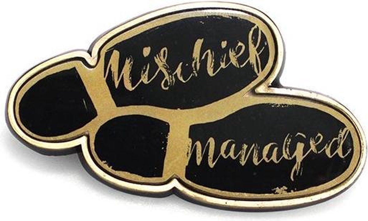 Harry Potter Pin Badge Enamel Mischief Managed | 5055453464072 | Boeken | bol.com