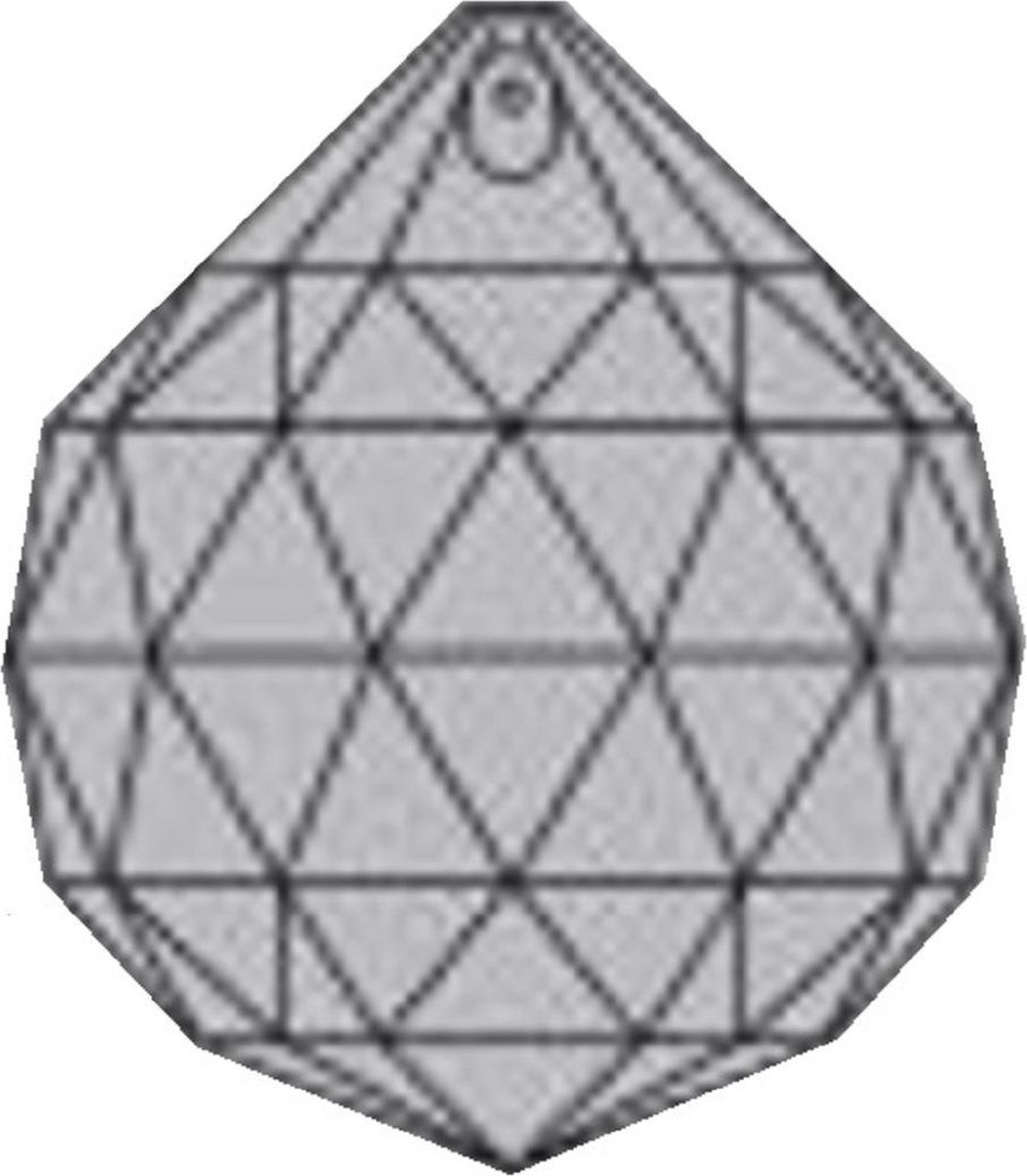 Pendentif fenêtre Swarovski Spectra Ball 50 mm (cristal Feng shui ...