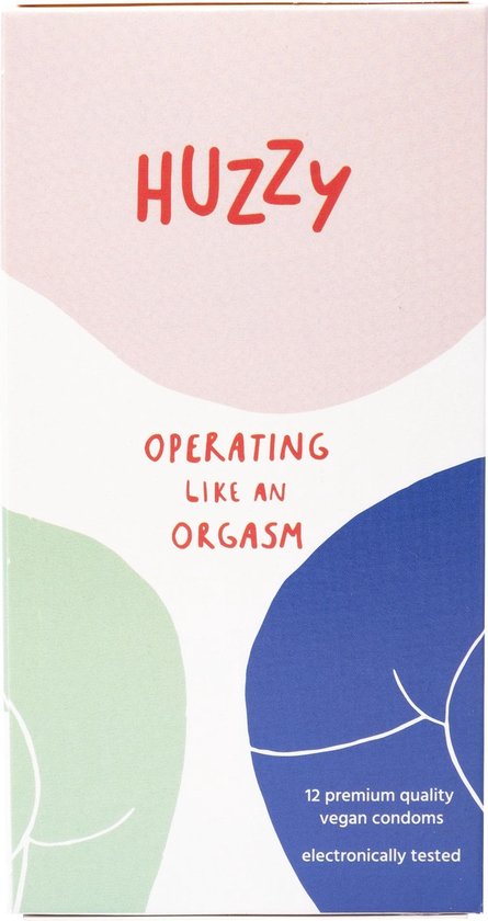 Huzzy 12 Pack Vegan Condooms | bol
