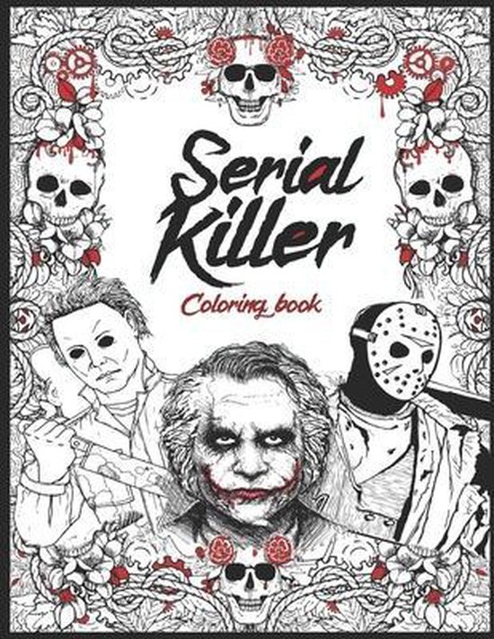 Serial Killer Coloring Book, Sam Orten | 9798565528695 | Boeken | bol.com