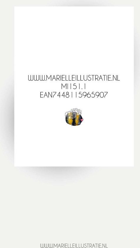 - minteken op kaart 6x8cm voor naamslinger | bol.com