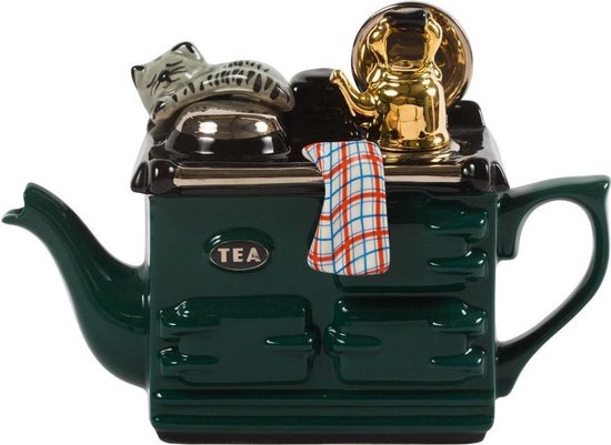 Tea Pottery Teapot Aga Green One Cup | bol.com