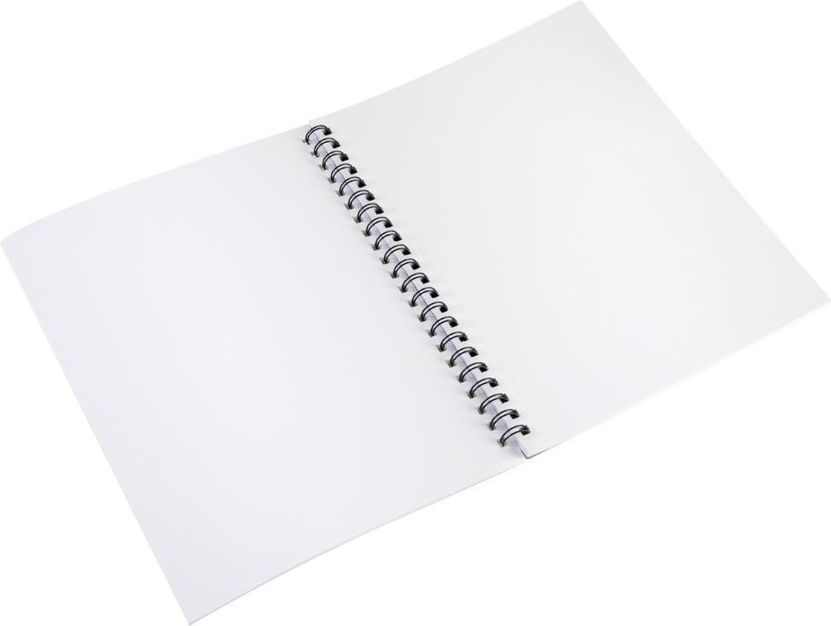 Craft Sensations A4 Schetsboek met Ringband | 135 grams | 40 Bladen ...