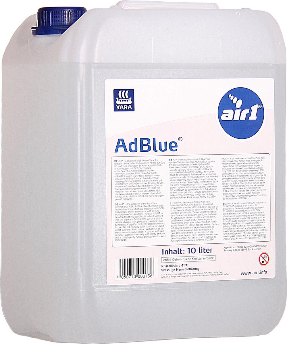 Yara Air1 AdBlue – 10 liter - met handige schenktuit. | bol.com