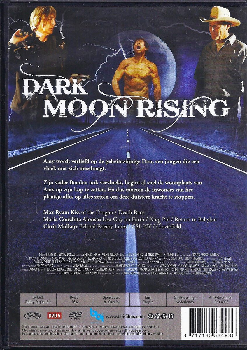 Dark Moon Rising (DVD) (Dvd), Maria Conchita Alonso | Dvd's | bol