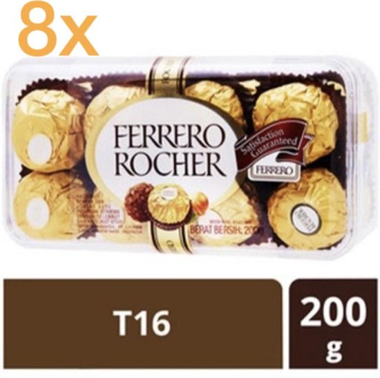Ferrero Rocher T16 - Boîte de présentation 8x200 grammes | bol.com